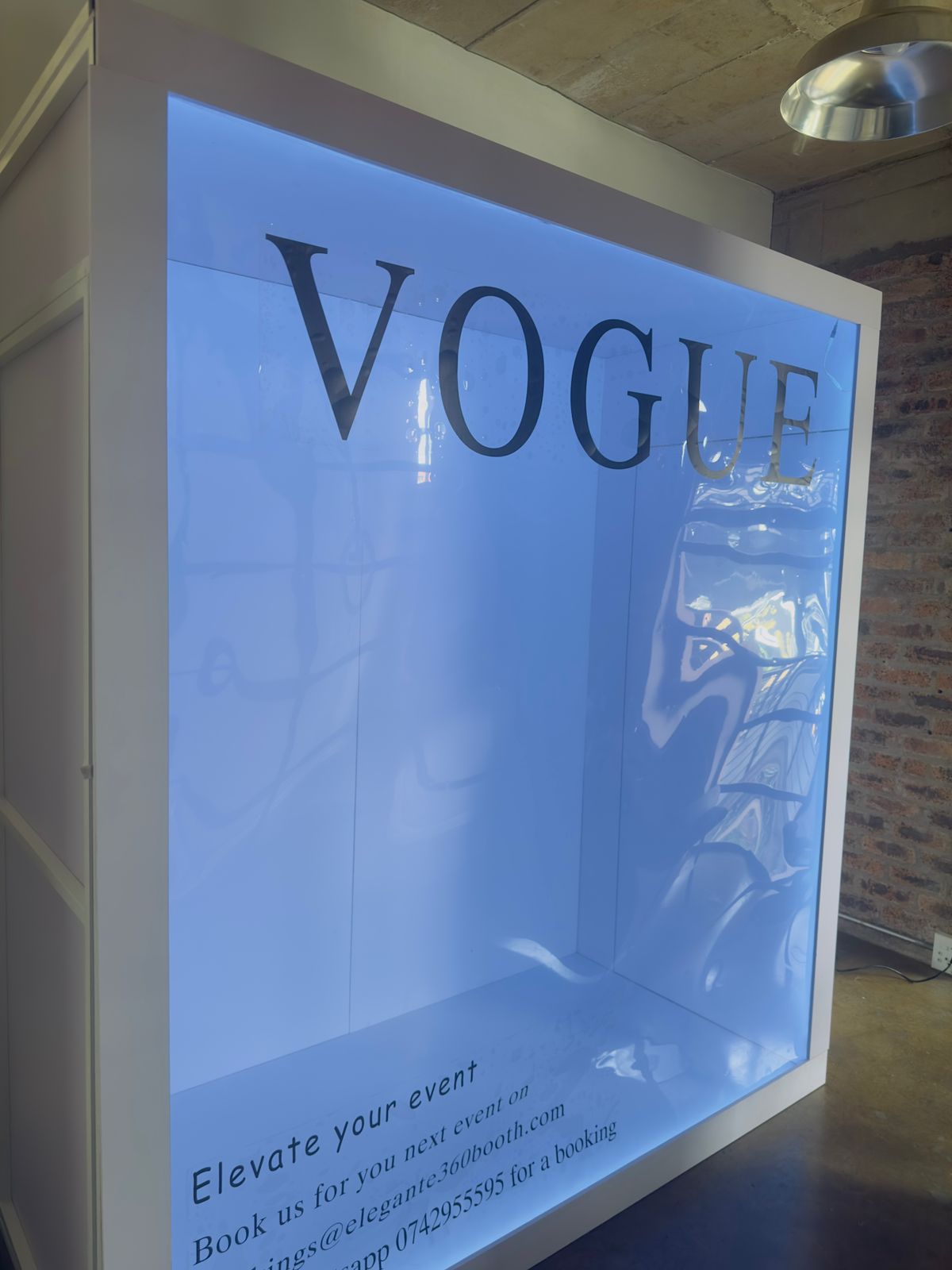 Vogue Magazine Photobooth – 360 Video Booth | Johannesburg & Pretoria